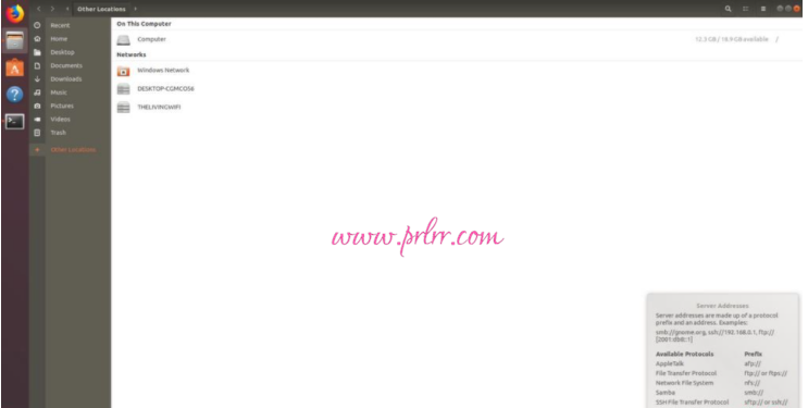 使用Gnome文件管理器连接到服务器：FTP/SFTP、Samba、NFS的方法 | Ryen的博客 – Study hard and persevere